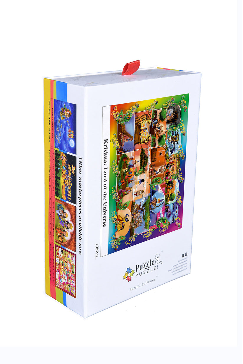 Krishna: Lord of The Universe Jigsaw Puzzle - 198 pieces – Puzzle Hee ...